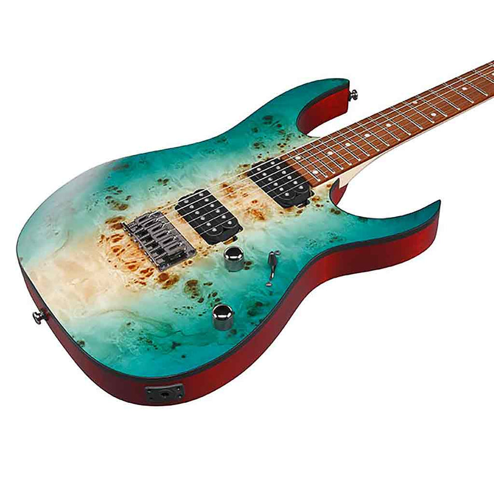 Ibanez RG421PB Electric Guitar - Caribbean Shoreline Flat – Andy's Music