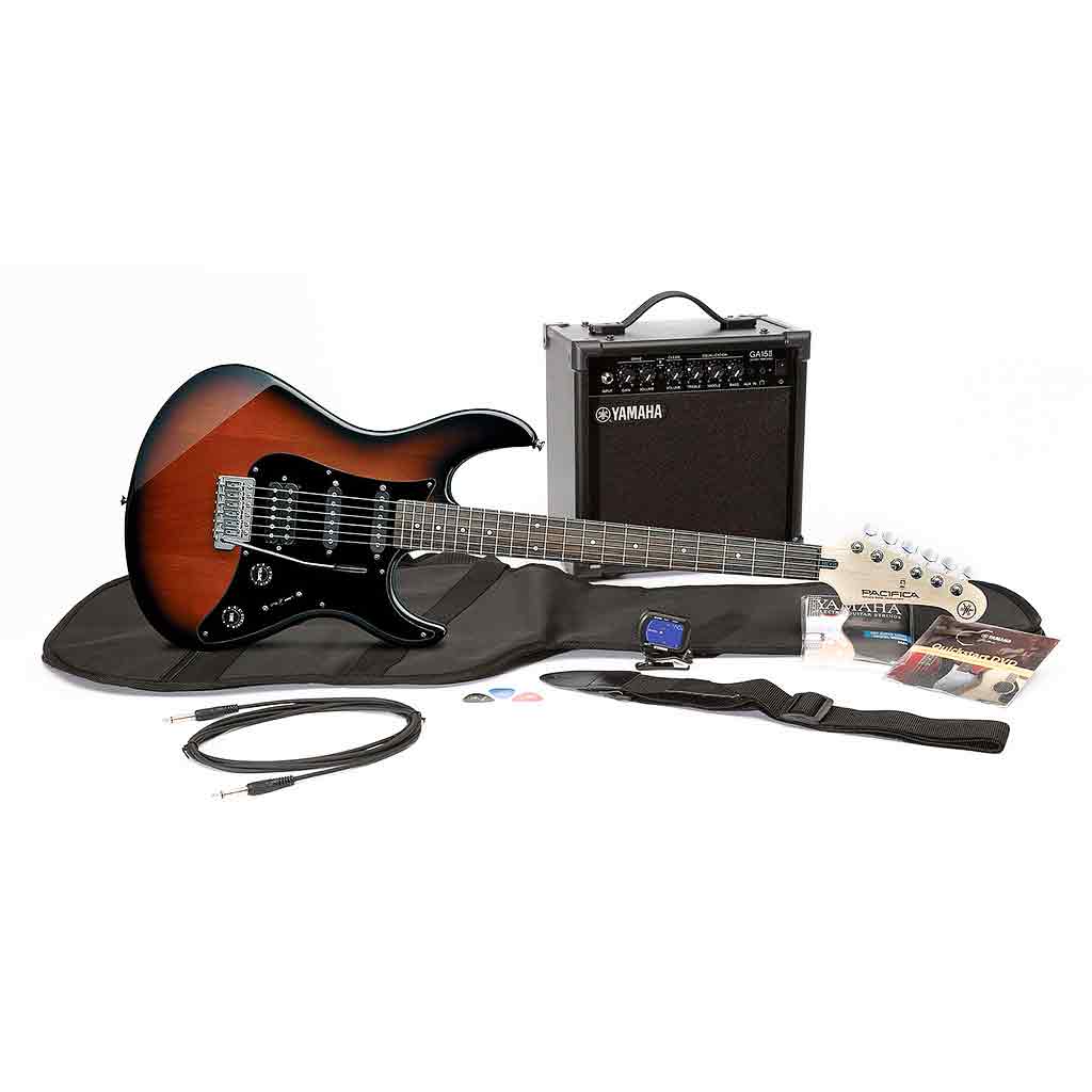 Yamaha Gigmaker Electric Guitar Package - Violin Sunburst – Andy's Music