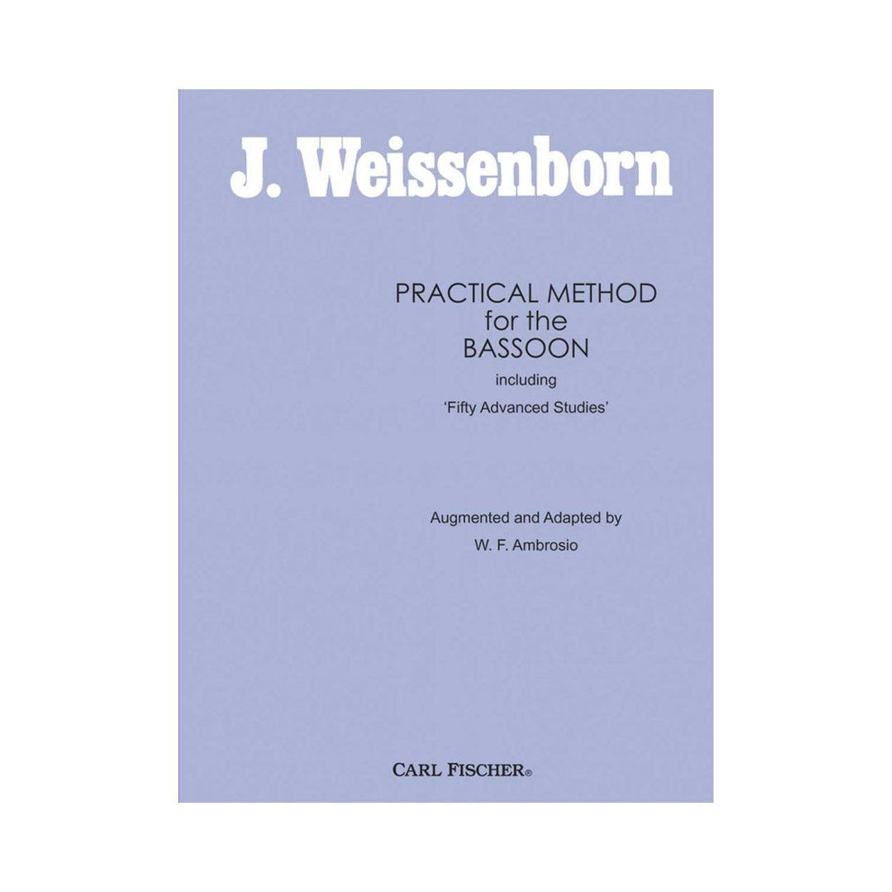 Practical Method For Bassoon Weissenborn – Andy's Music